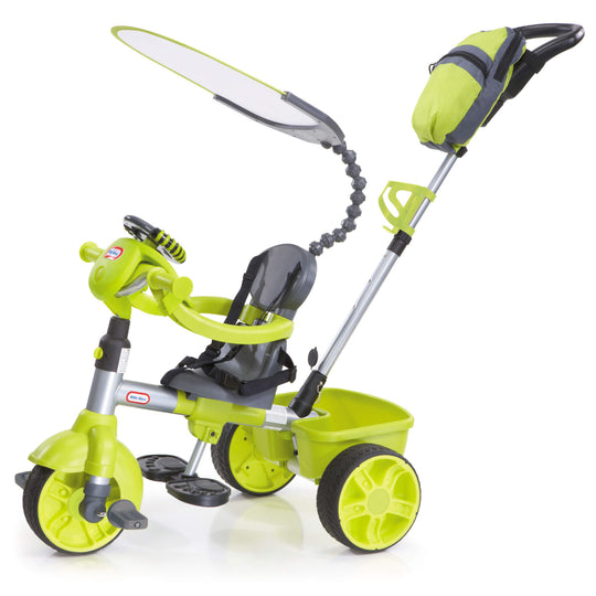 Little Tikes 4-in-1 Deluxe Trike with Dash – Neon Green