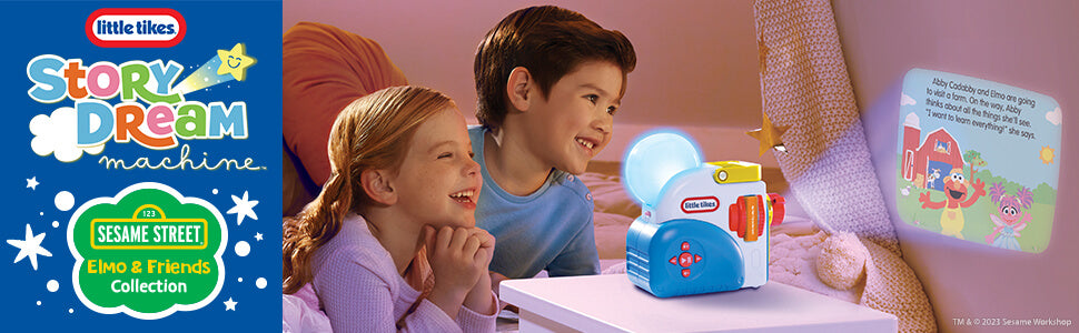 Story Dream Machine Elmo & Friends Collection | Little Tikes