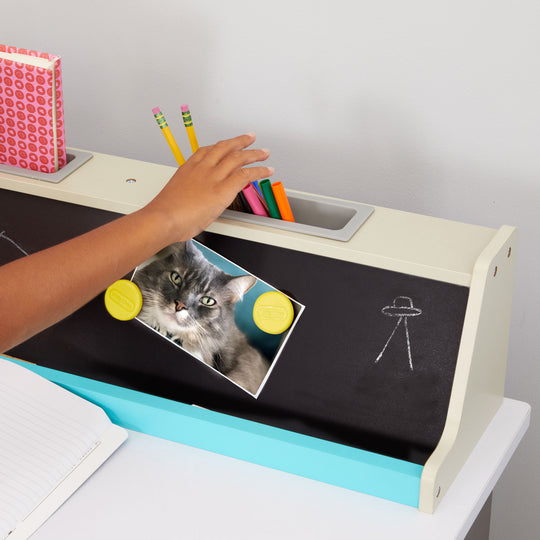 Little Tikes 2-in-1 Chalkboard Desk - Official Little Tikes